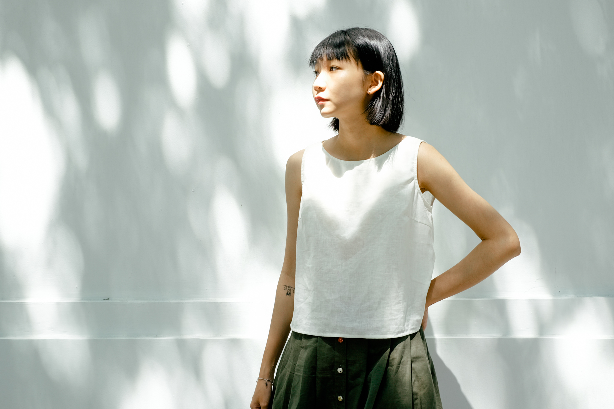 Miko - Linen trắng - Tenratvui